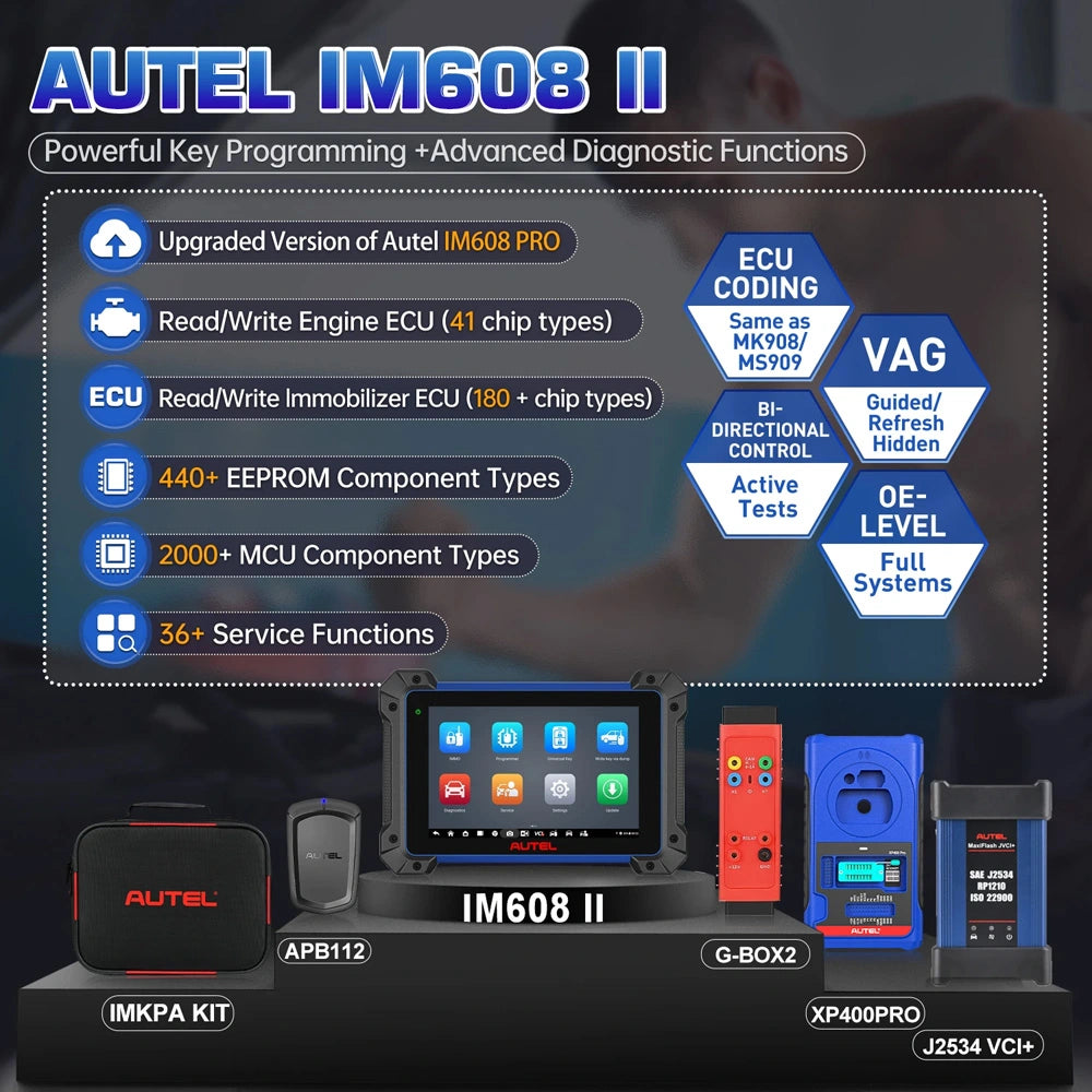 Autel MaxiIM IM508 vs. IM508S vs. IM608 II - Car Key Programming and Diagnostic Tools Review ...