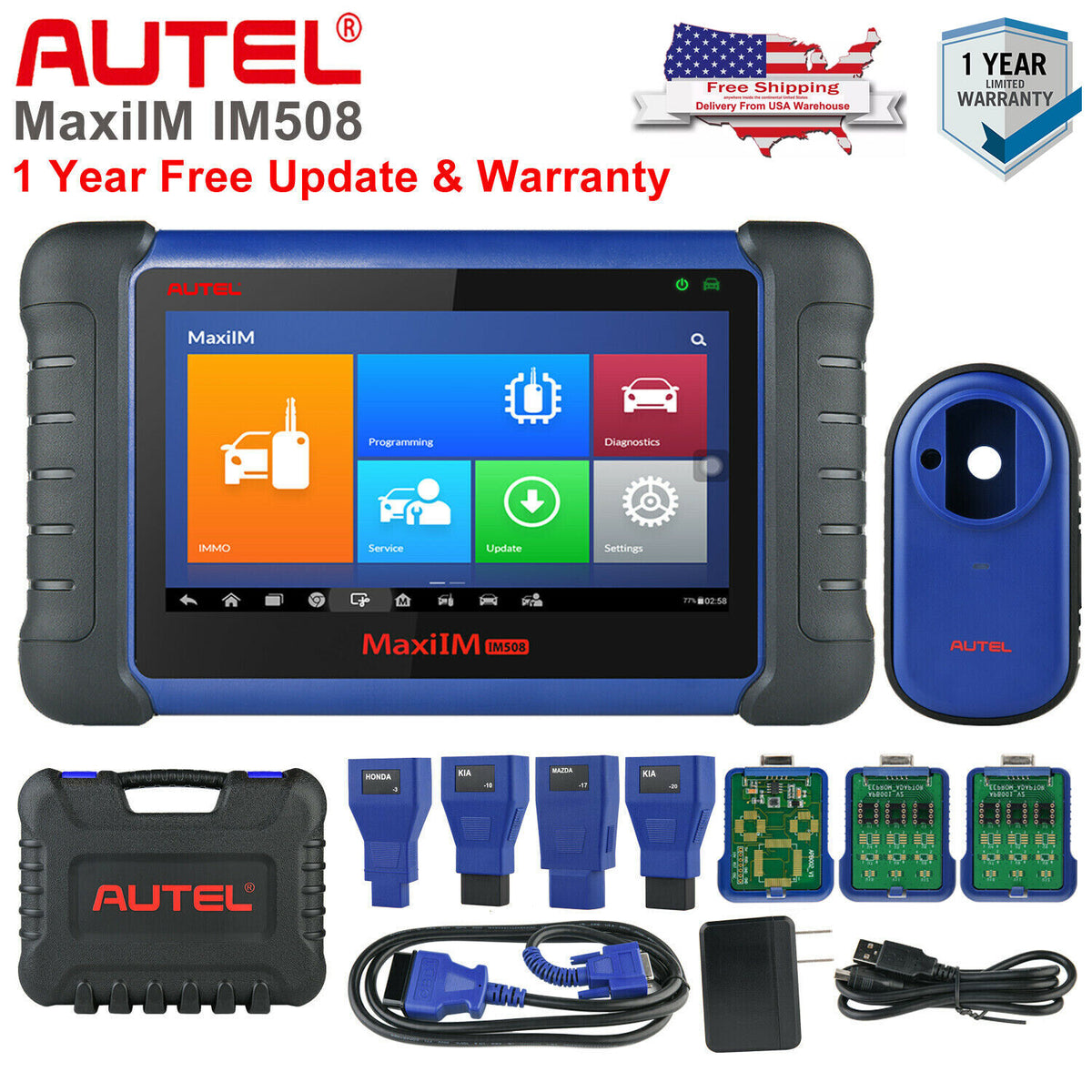 Autel MaxiIM IM508: 2022 Newest Automotive Diagnostic Scanner – Autel Global Store