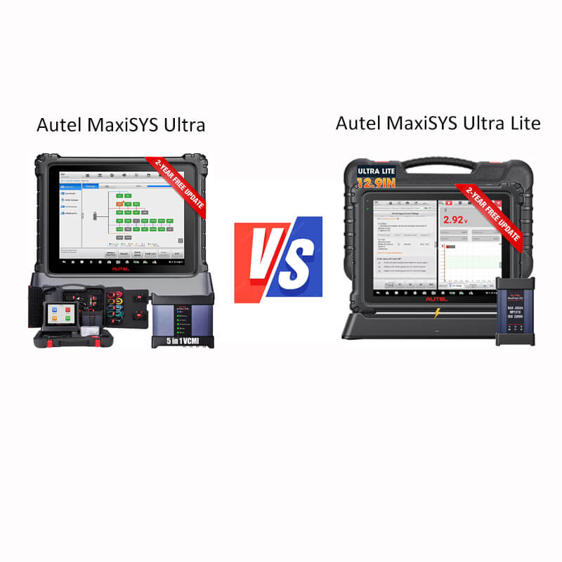 Autel Maxisys Ultra vs. Autel Maxisys Ultra Lite Advanced Diagnostic T ...